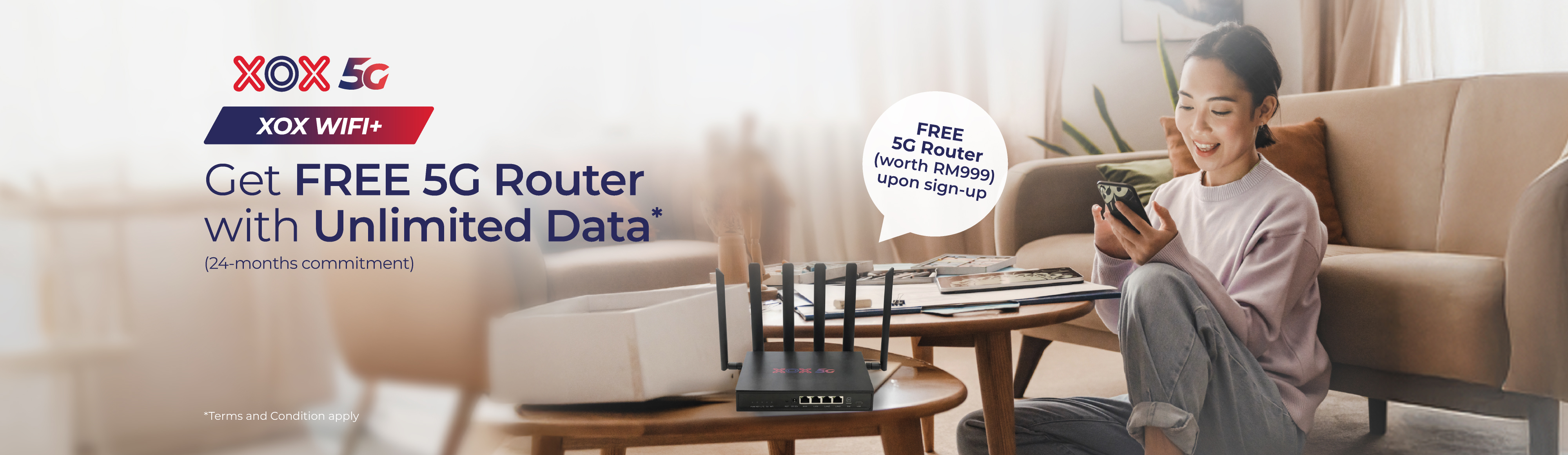 XOX 5G Online Store